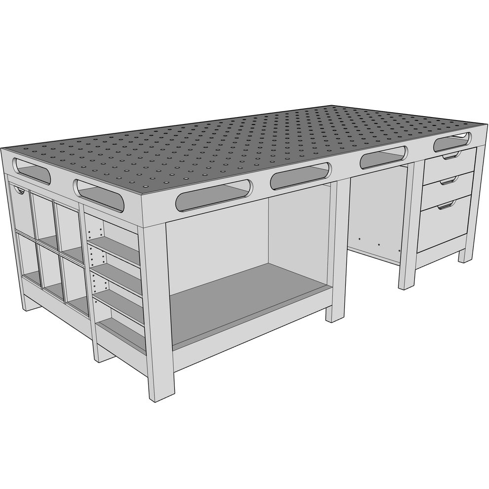 Ultimate Power Tool Workbench Plans – Matt Estlea